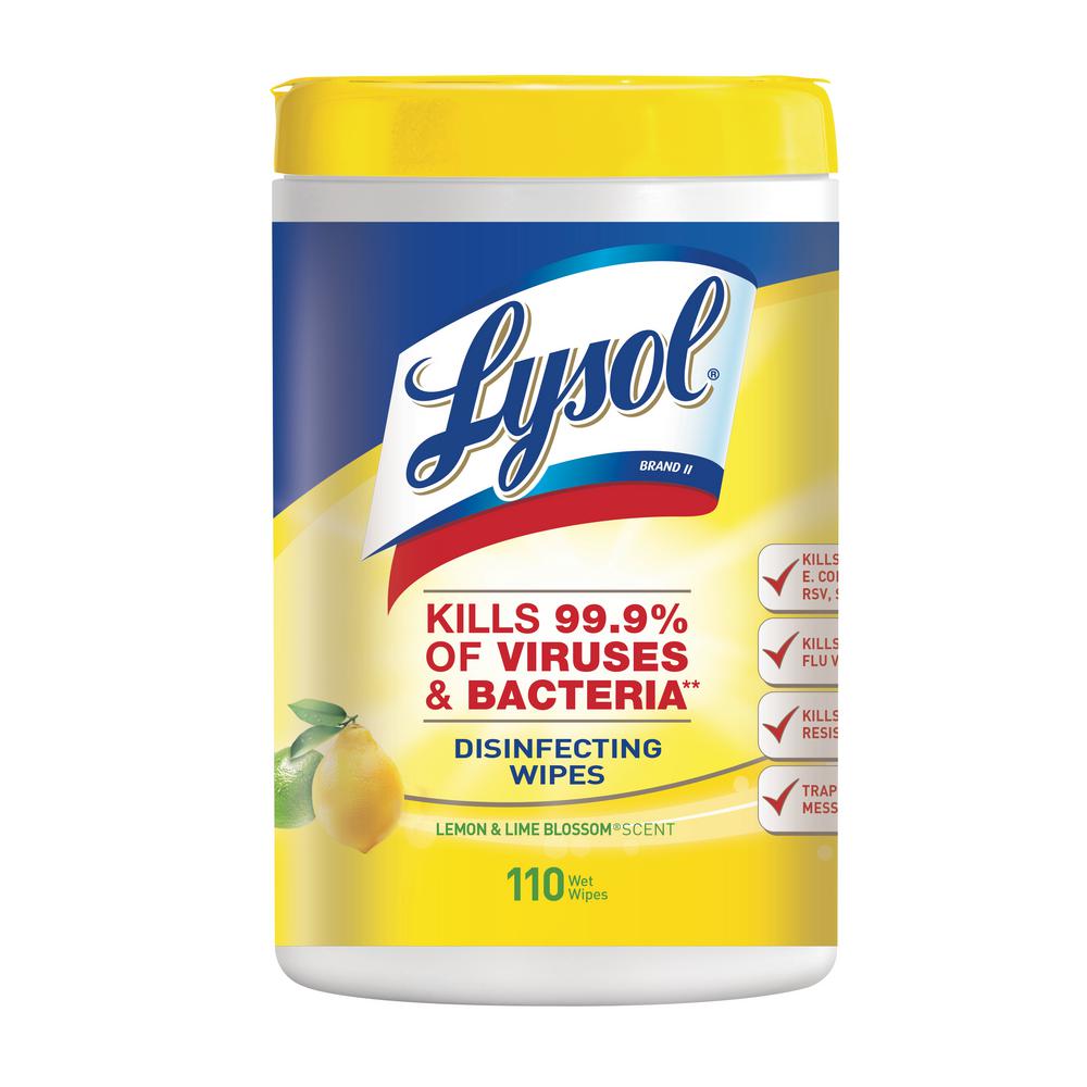 Lysol Disinfectant Wipes 110 Count lysol-disinfectant-wipes-110-count